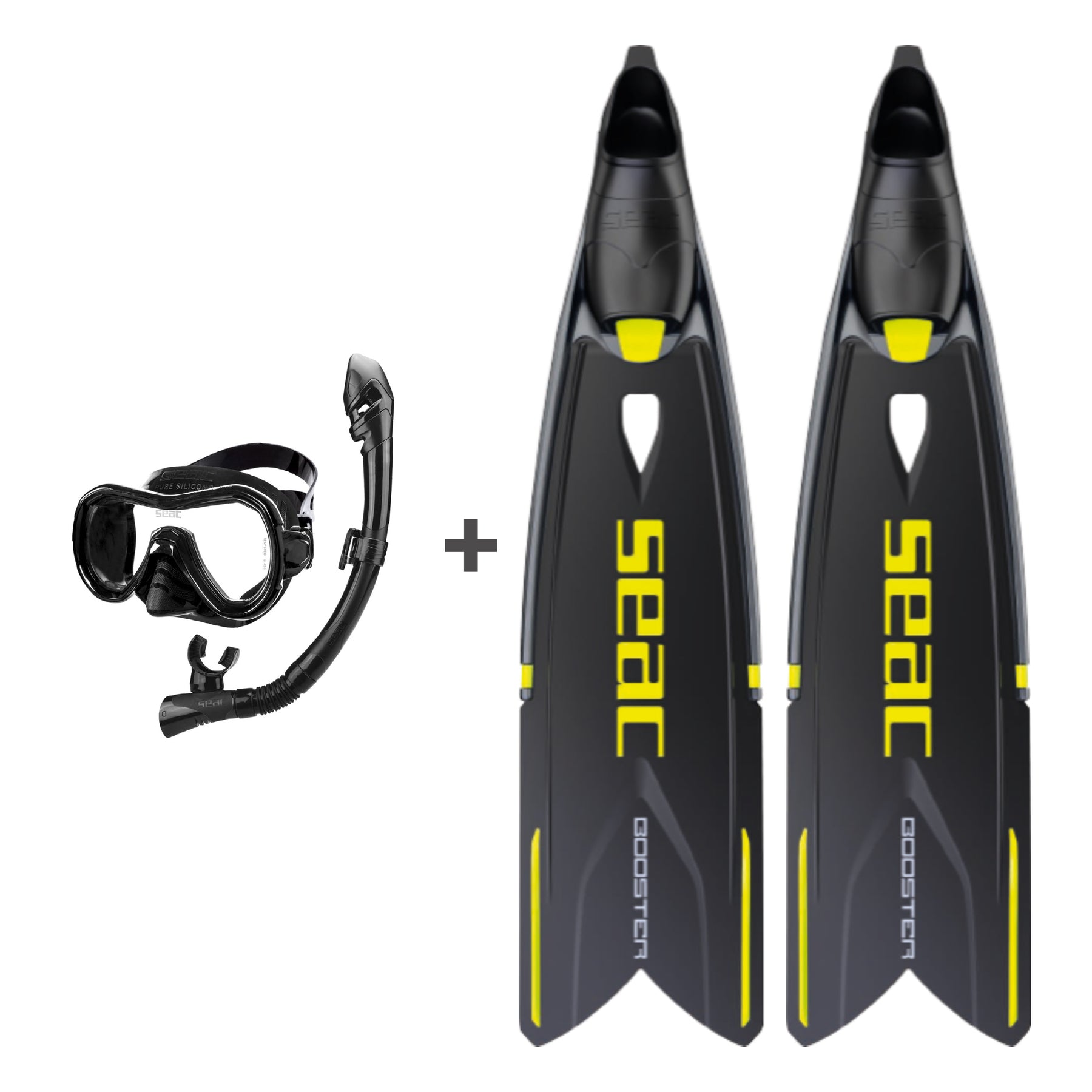 Rental Dive mask + Snorkel + Fins – Diep Curacao